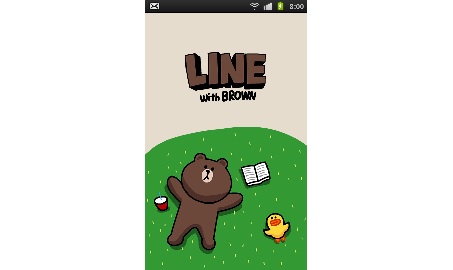 LINE releases new version with new Brown theme and new Emoji | VSDaily